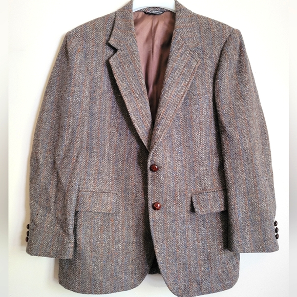 George Barry | Suits & Blazers | Vintage George Barry Mens Wool Tweed ...
